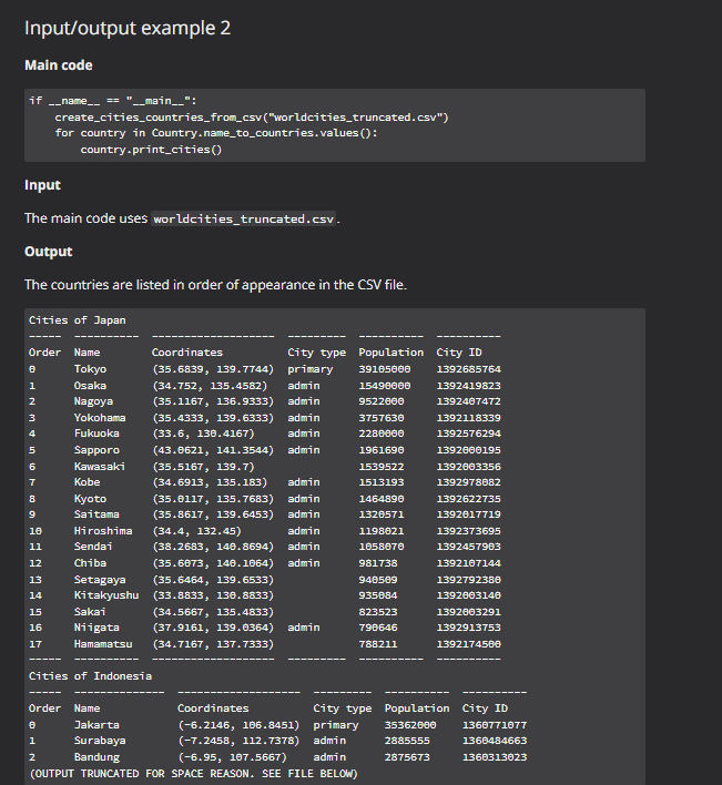 In phython please! CSV Parsing Task Write a function | Chegg.com In phython please! CSV Parsing Task Write a function | Chegg.com
