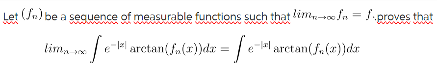 Solved Let (fn) be a seguence of measurable functions such | Chegg.com
