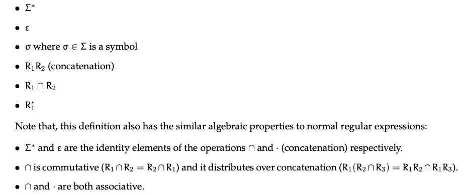 We used set union and ∅ to define regular | Chegg.com
