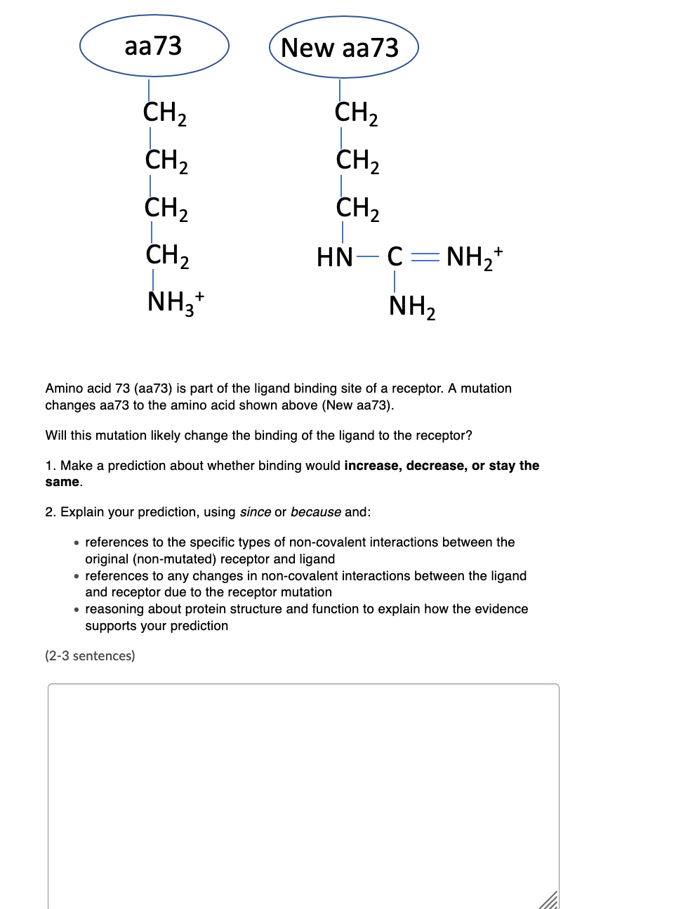 Solved aa73 New aa73 CH2 CH2 CH2 CH2 CH CH2 CH2 HN-C=NH2 + | Chegg.com