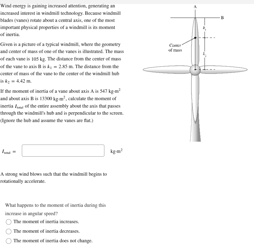 Solved Wind energy is gaining increased attention, | Chegg.com
