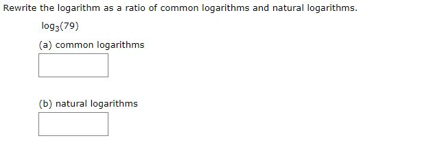 Solved Approximate the logarithm using the properties of | Chegg.com
