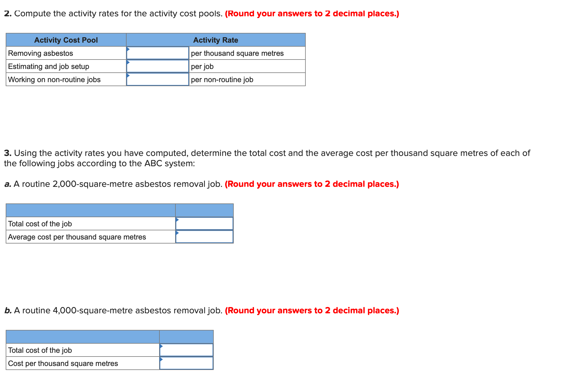 Solved Required: 1. Perform the first-stage allocation of | Chegg.com