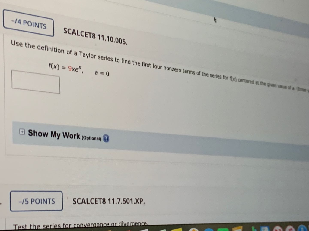 Solved - 4 POINTS SCALCET8 11.10.005. Use the definition of | Chegg.com