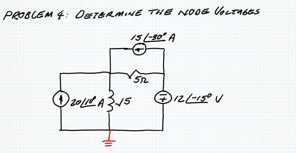 Solved PROBGEM 4: DETERMINE THE NODE VoLTAGES | Chegg.com
