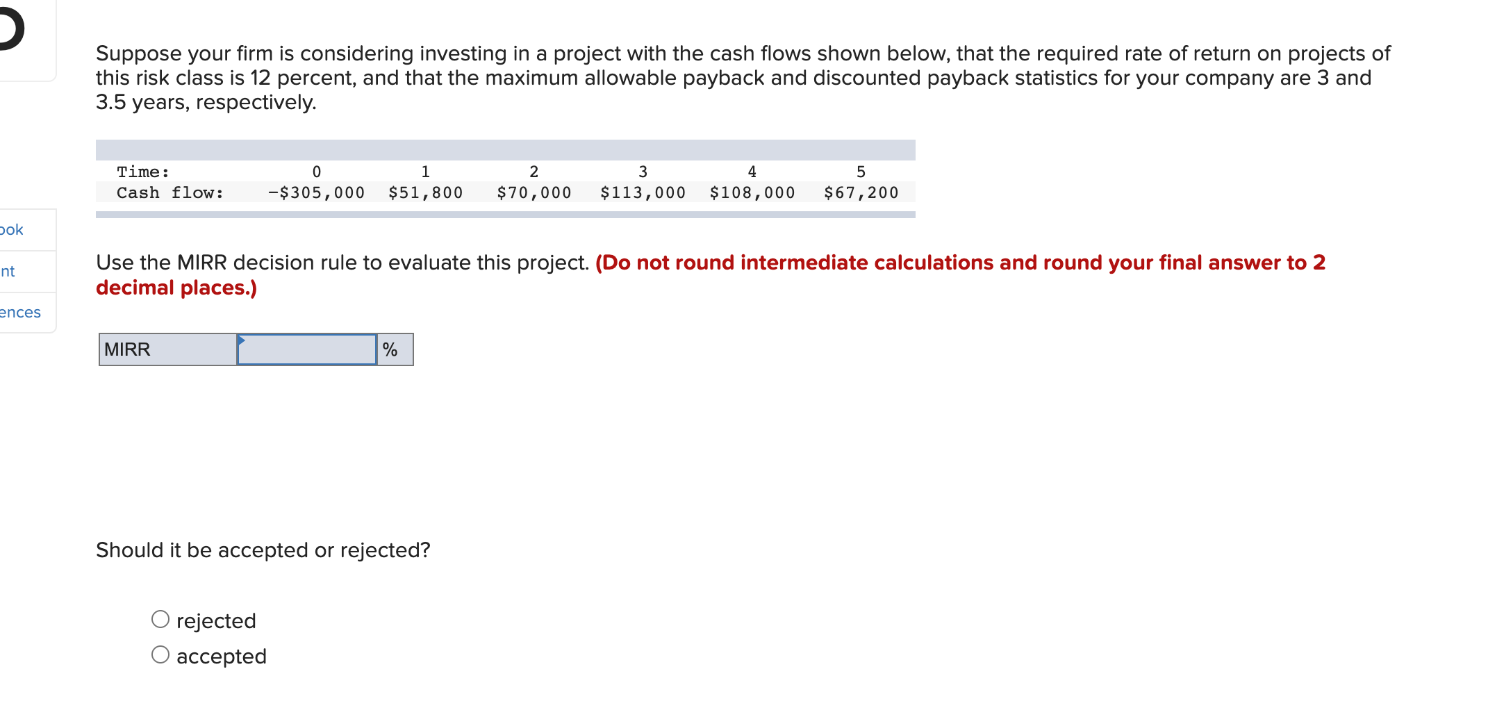 Solved Compute the IRR statistic for Project E. The | Chegg.com