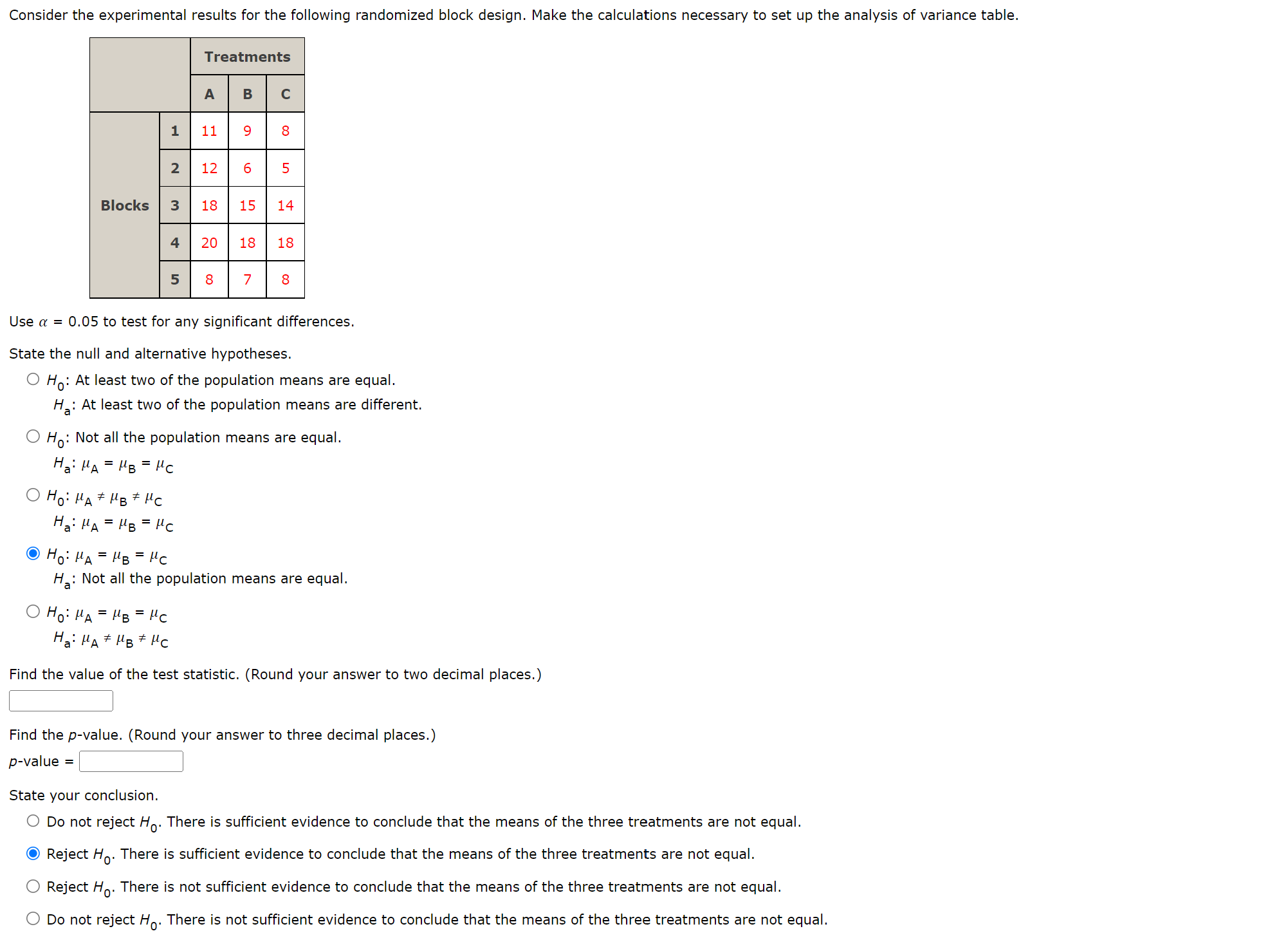 Solved Consider the experimental results for the following | Chegg.com