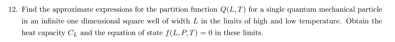 Solved 12. Find the approximate expressions for the | Chegg.com