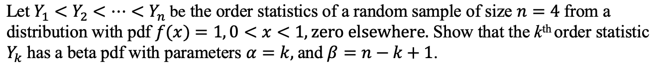 Solved Let Y1 | Chegg.com