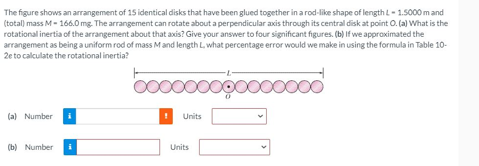 Solved The figure shows an arrangement of 15 identical disks | Chegg.com
