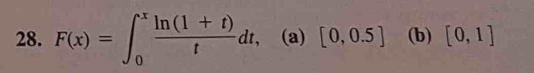 Solved Find a polynomial that will approximate F(x) | Chegg.com