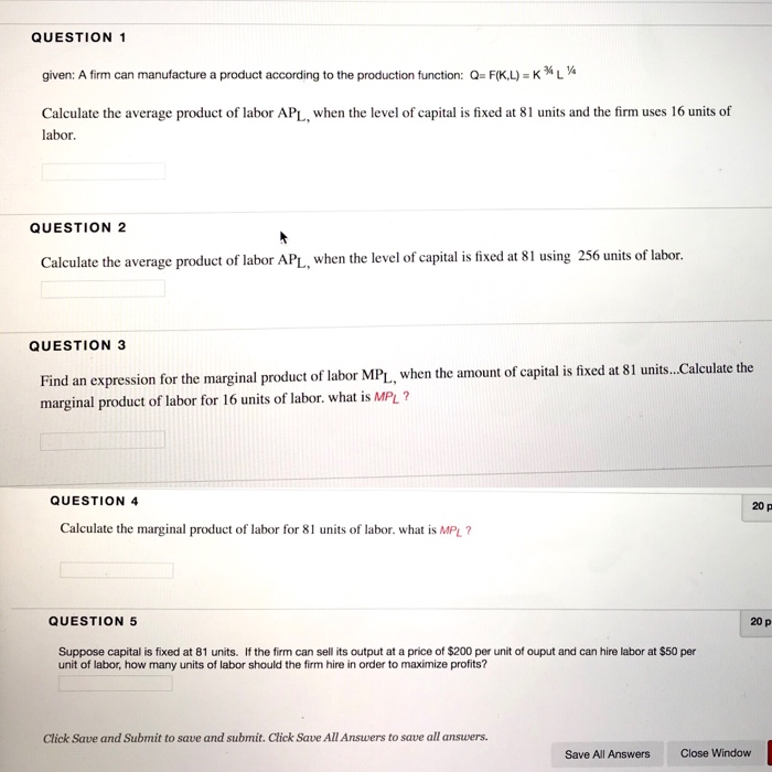 Solved INSTRUCTIONS A firm can manufacture a product | Chegg.com