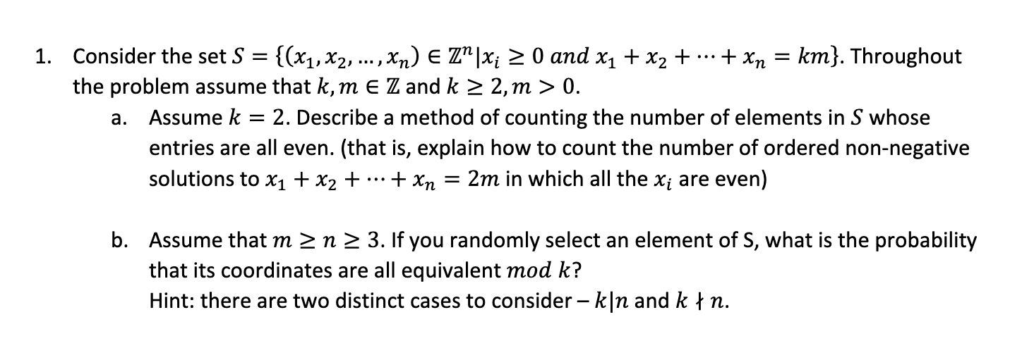 Solved 1. Consider the set \\( S=\\left\\{\\left(x_{1}, | Chegg.com
