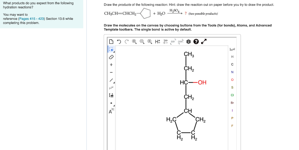 Solved What products do you expect from the following | Chegg.com