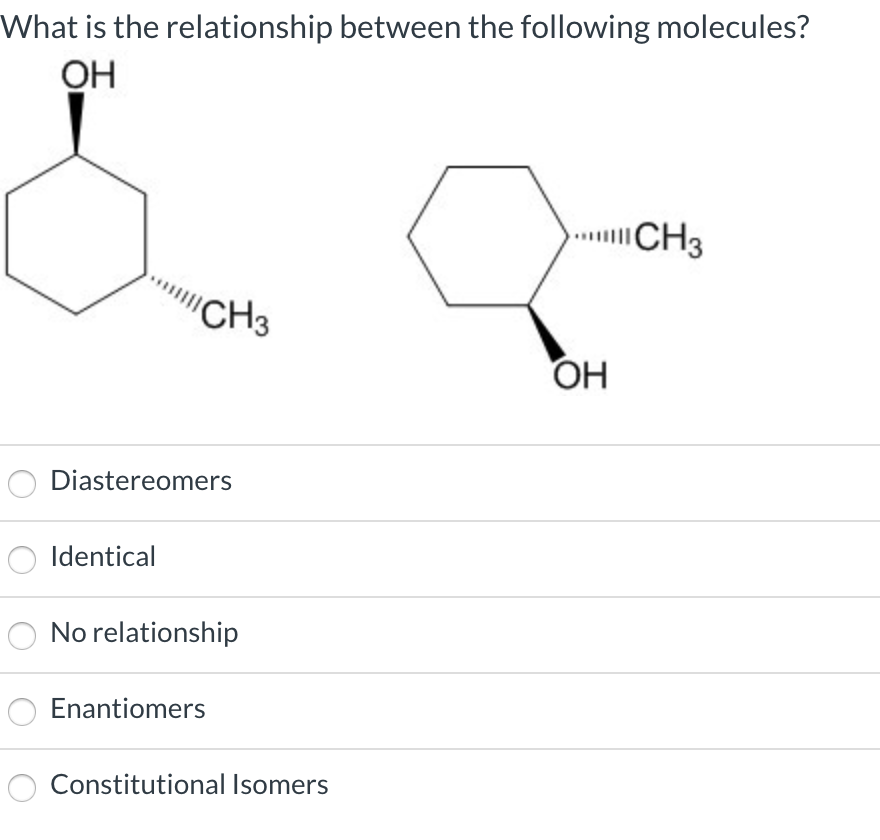 Solved What is the relationship between the following | Chegg.com