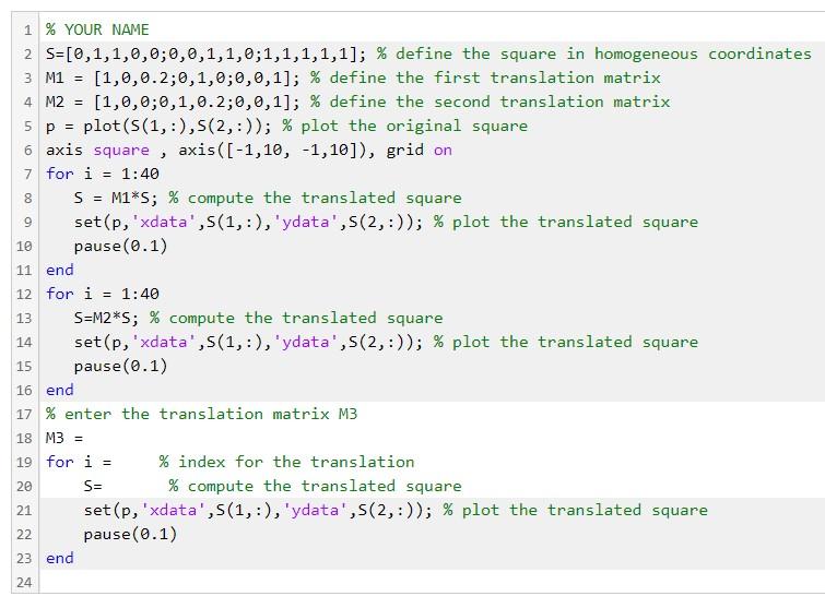 Consider EXAMPLE 8 in the livescript. Modify the | Chegg.com