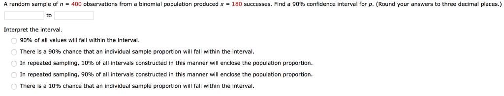 Solved A random sample of n = 400 observations from a | Chegg.com