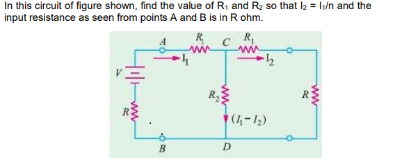 Solved In this circuit of figure shown, find the value of R1 | Chegg.com