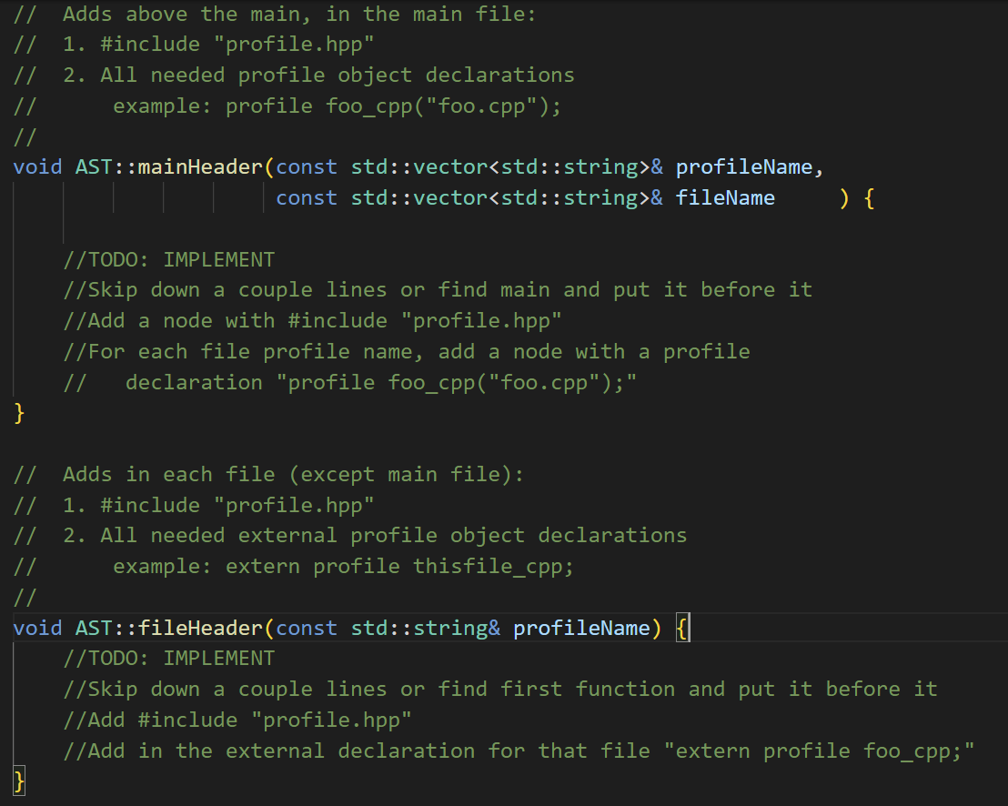 Solved - Implementation: - Name the folder for this project | Chegg.com