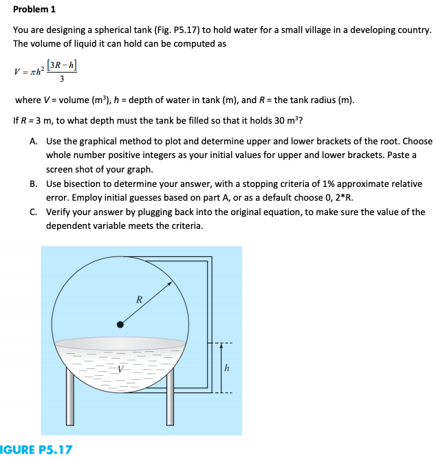Solved Problem 1 You are designing a spherical tank (Fig. | Chegg.com