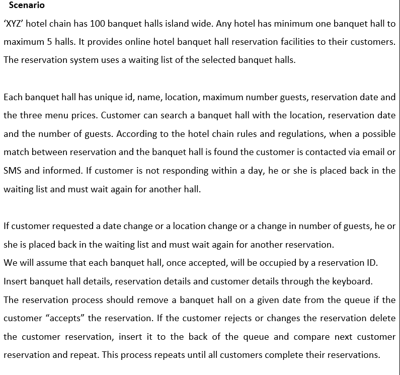 Solved Task 1: Which data structure can be used, when | Chegg.com