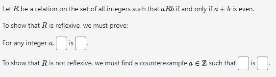 Solved Let R be a relation on the set of all integers such | Chegg.com