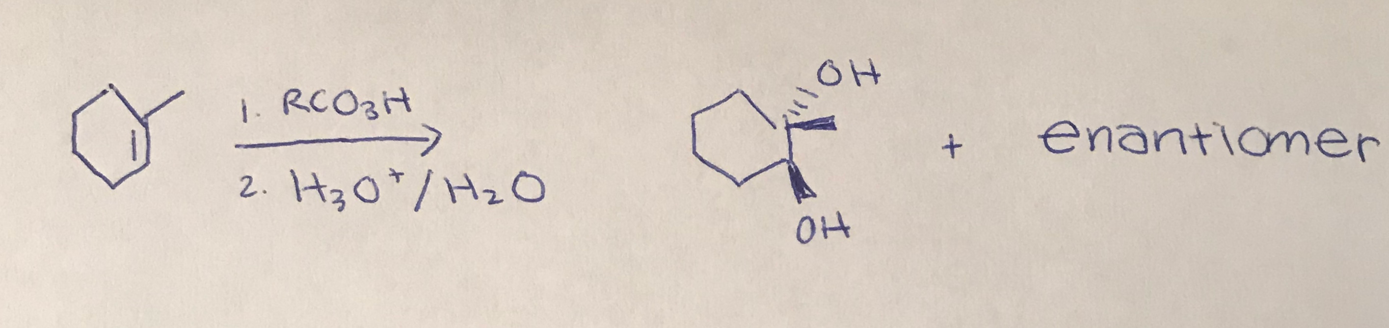 Solved Write a multi-step reaction for this transformation | Chegg.com