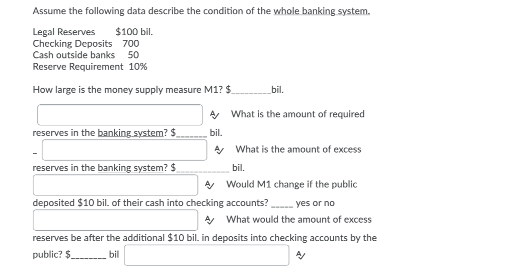 Solved Assume the following data describe the condition | Chegg.com
