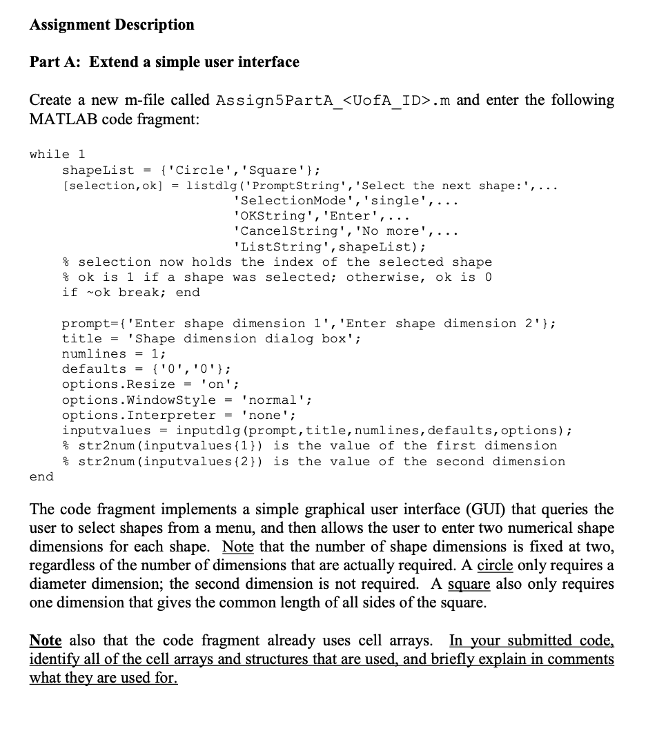 Background MATLAB was originally intended to be an | Chegg.com