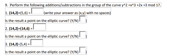 Solved . Perform the following additions/subtractions in the | Chegg.com