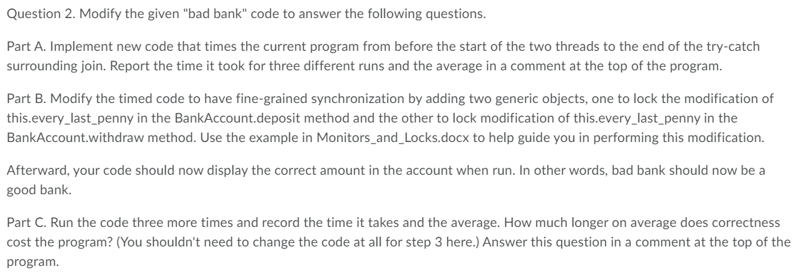 Solved Using Java I Need Help With This Question Below Is