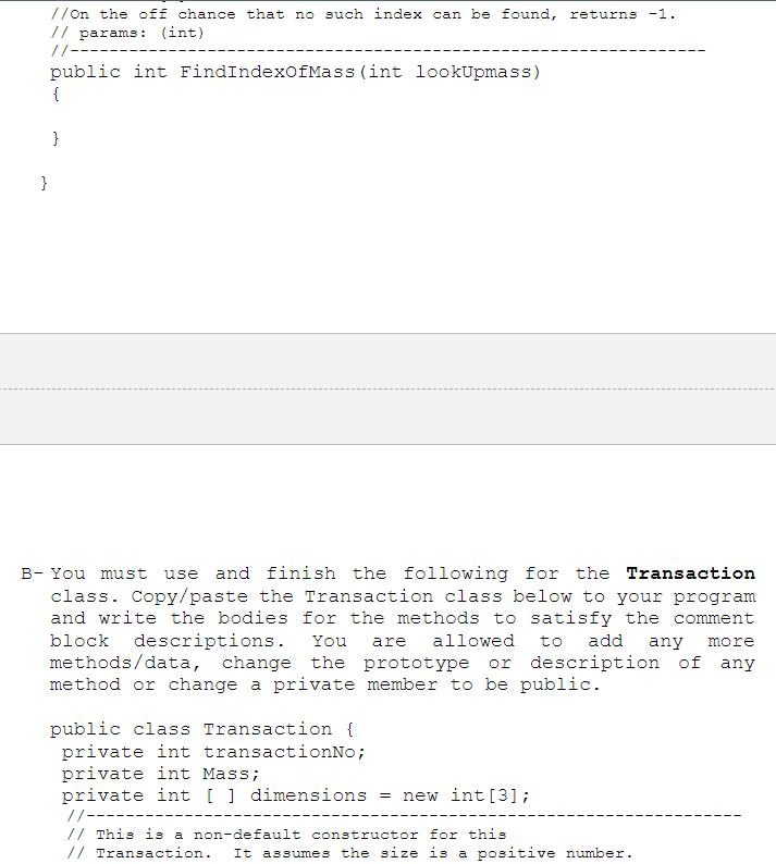 Solved In this assignment, you are to write a Java | Chegg.com