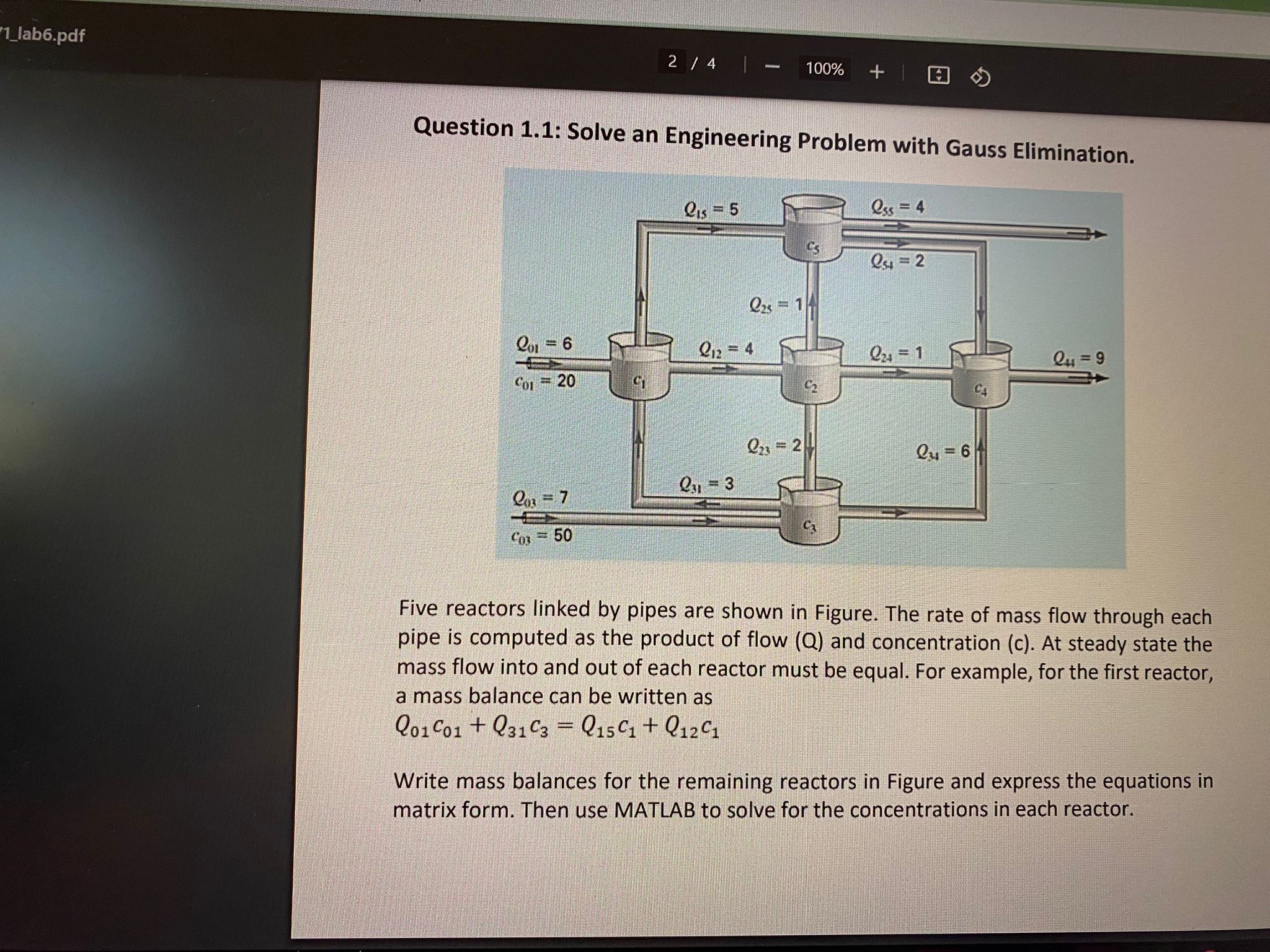 Solved END DO \% Back Substitution xn=bn/An,n DO i=n−1,−1,1 | Chegg.com