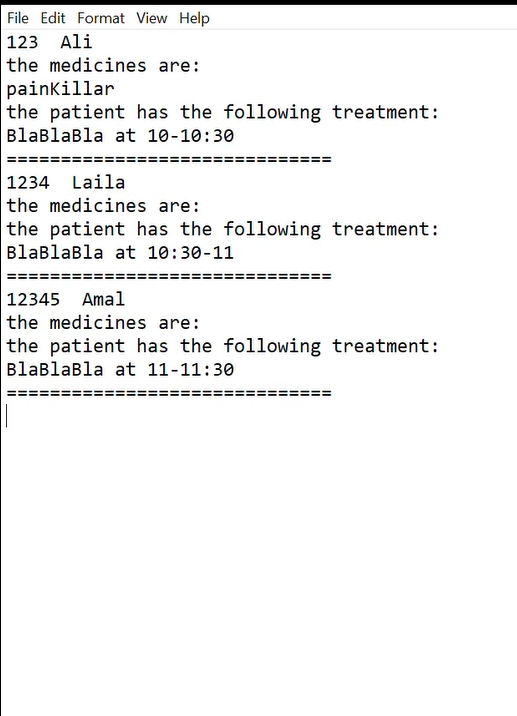Solved Java codeScenario: A dental care clinic (DCC) at | Chegg.com