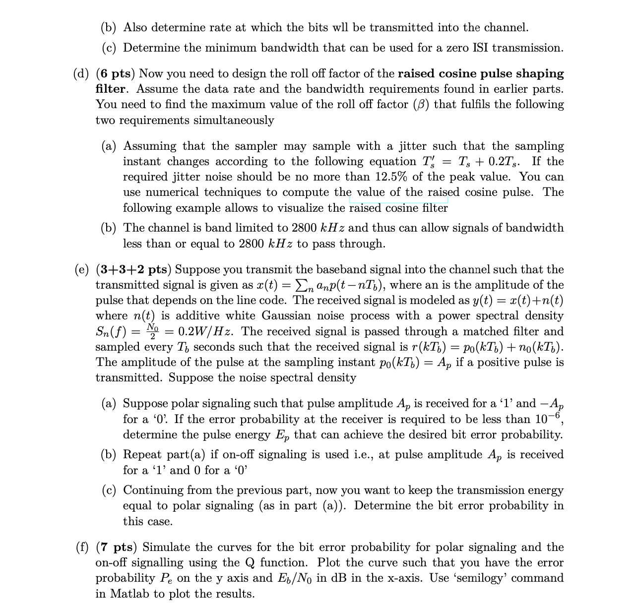Solved (CEP: ADC, Digital Modulation 30 pts) In this problem | Chegg.com