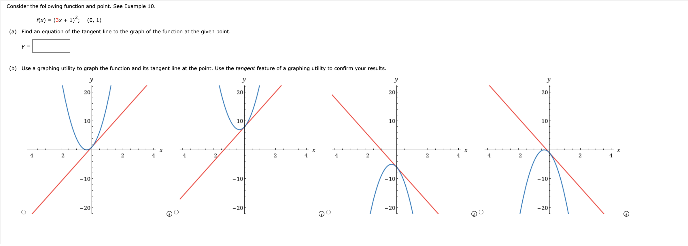 Solved Consider the following function and point. See | Chegg.com