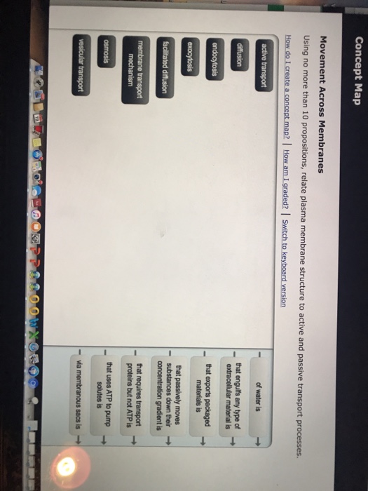 Solved Concept Map Movement Across Membranes Using no more | Chegg.com Solved Concept Map Movement Across Membranes Using no more | Chegg.com