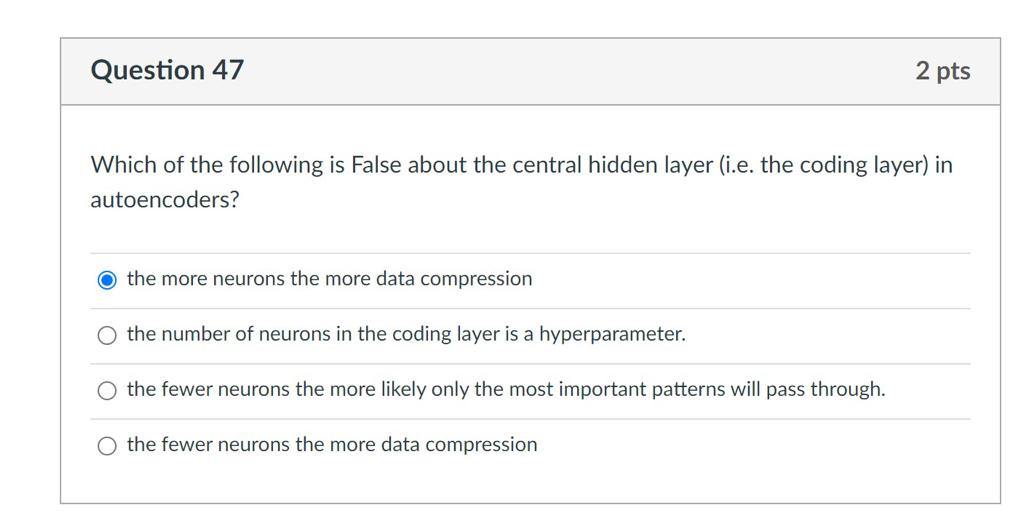 Solved Which of the following is False about the central | Chegg.com