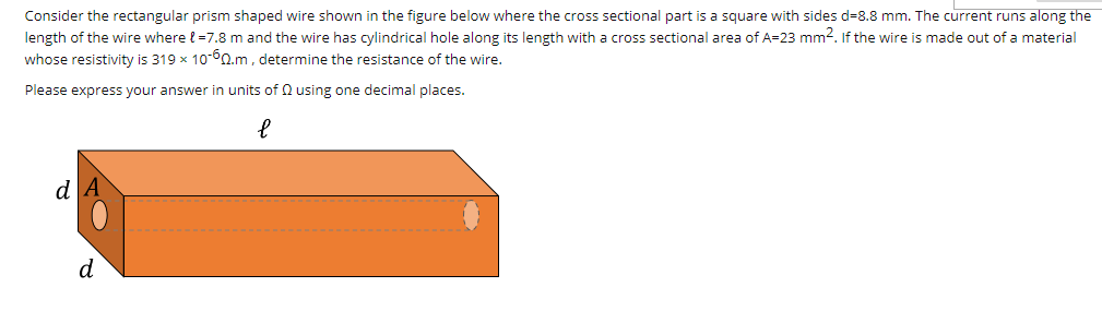 Solved Consider the rectangular prism shaped wire shown in | Chegg.com
