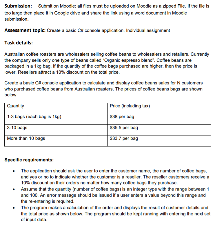 Solved Submission: Submit on Moodle: all files must be | Chegg.com