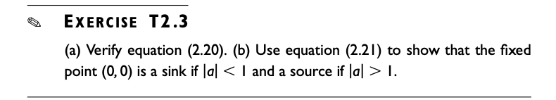 (a) Verify equation (2.20). (b) Use equation (2.21) | Chegg.com (a) Verify equation (2.20). (b) Use equation (2.21) | Chegg.com
