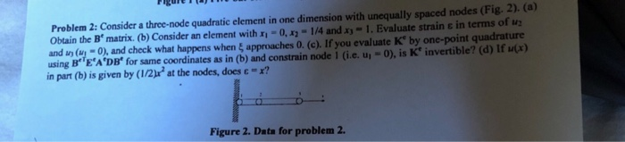 Solved Pigure Problem 2: Consider a three-node quadratic | Chegg.com
