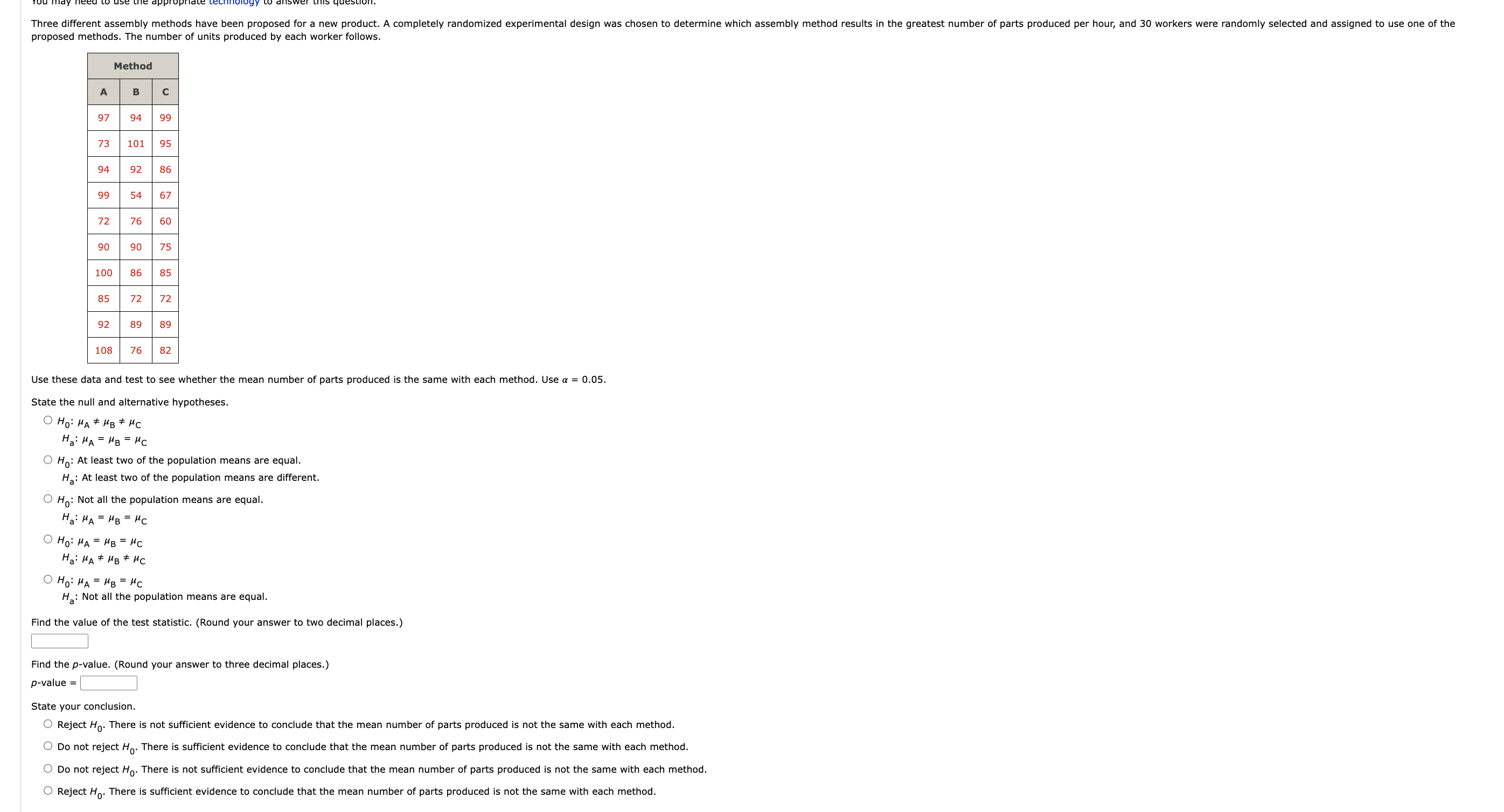 Solved proposed methods. The number of units produced by | Chegg.com