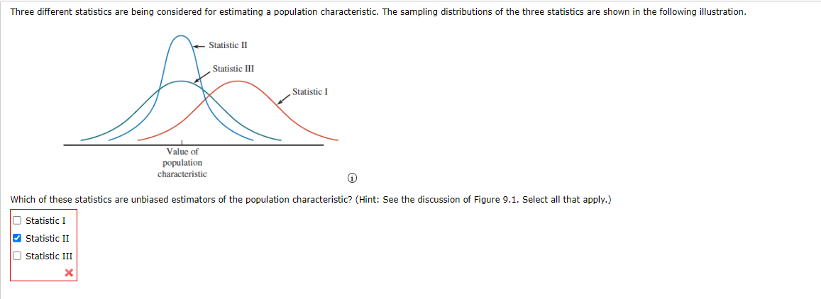 Solved Which of these statistics are unbiased estimators of | Chegg.com