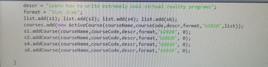Solved import java.util.ArrayList; import | Chegg.com