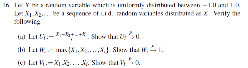 Solved 6. Let X be a random variable which is uniformly | Chegg.com