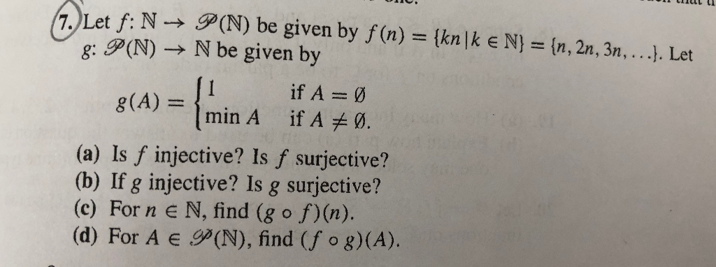 Solved Please provide a formal proof if it is injective or | Chegg.com