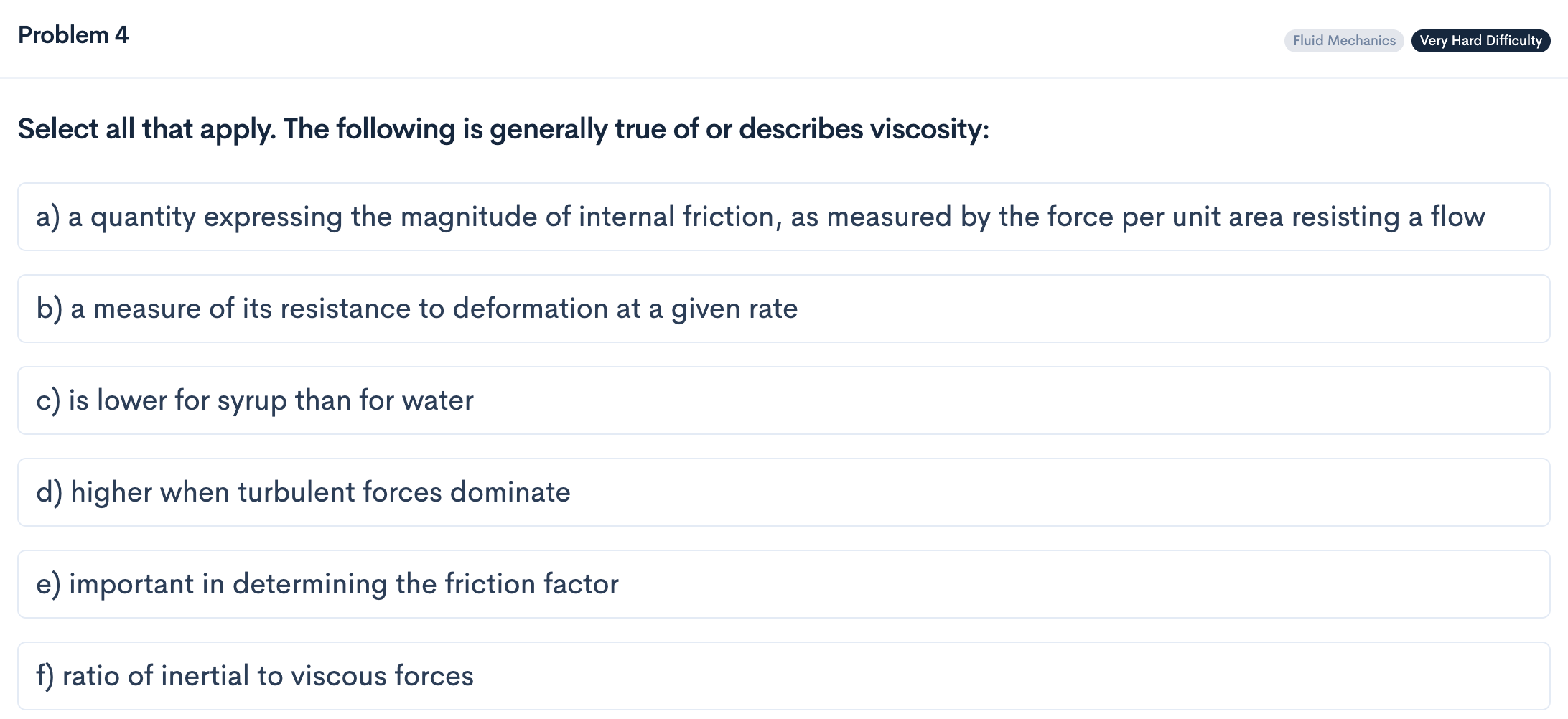 Solved Select all that apply. The following is generally | Chegg.com