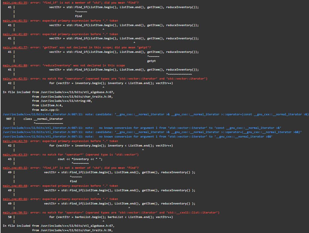Solved I am writing a c++ program that uses a vector class | Chegg.com