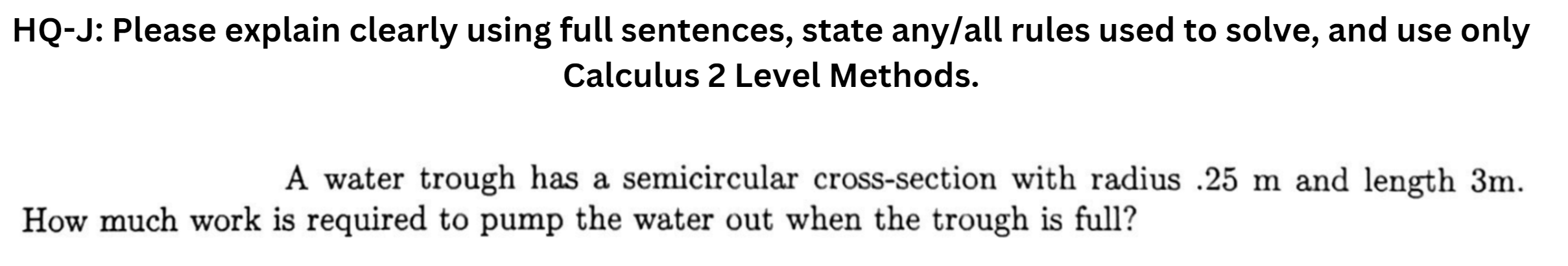 Solved HQ-J: Please explain clearly using full sentences, | Chegg.com